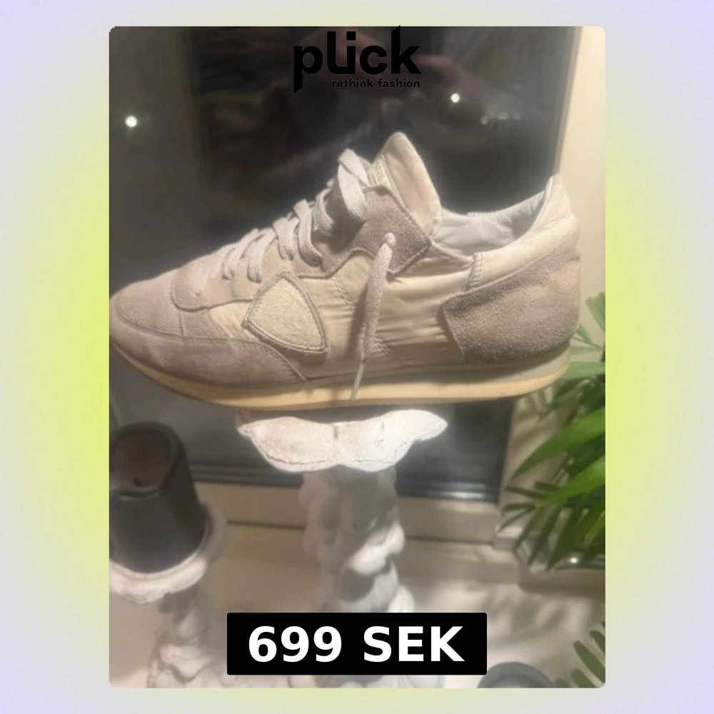 Beige Philippe Model Sneakers | Skor