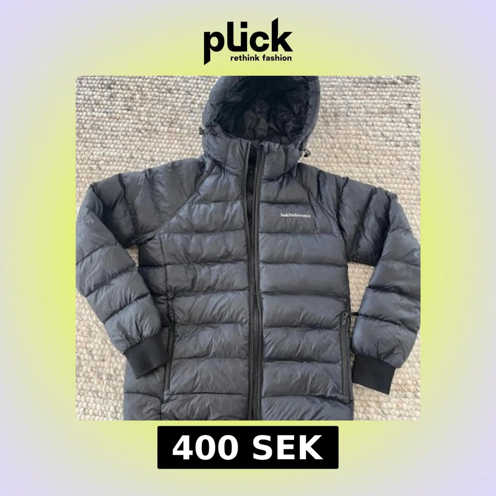 Svart Peak Performance Jacka | Jackor