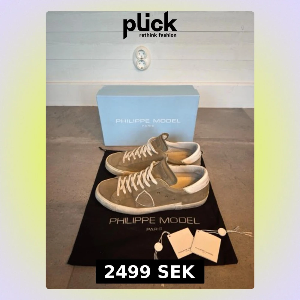 Beige Philippe Model Skor | Skor