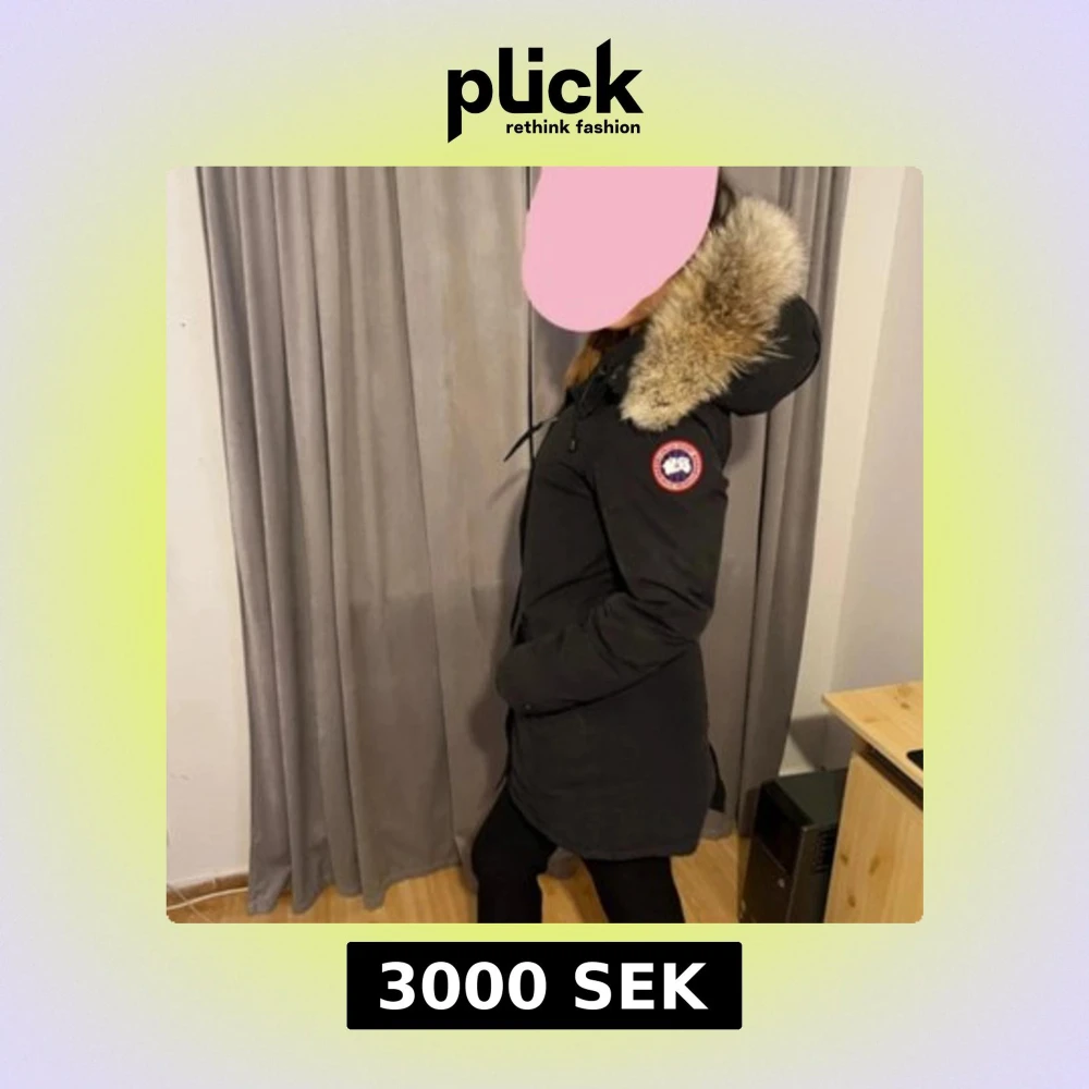 Svart Canada Goose Victoria Parka