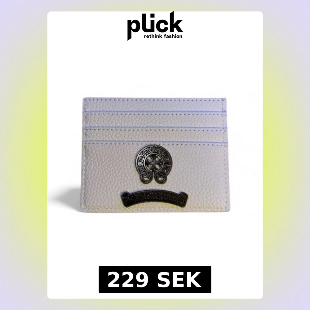 Vit Plånbok Från Chrome Hearts