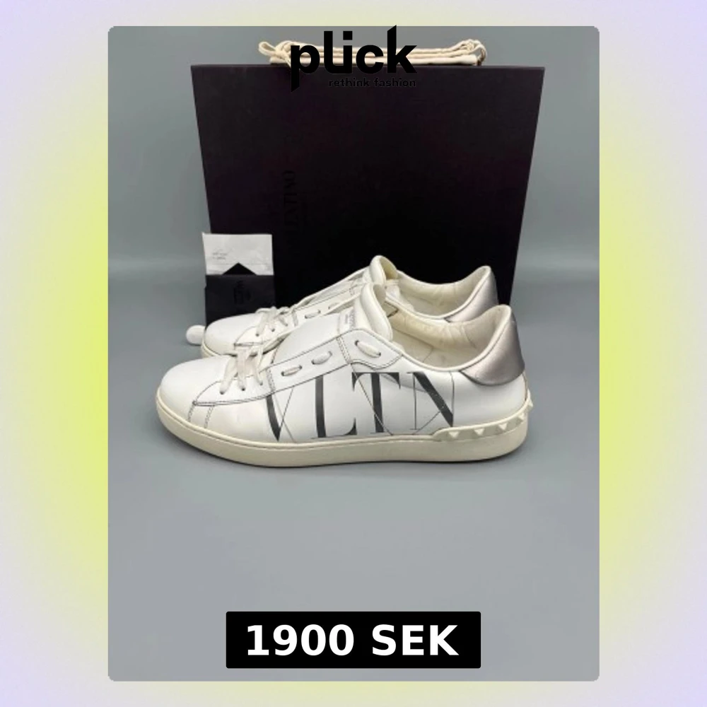 Vit Valentino Open Vltn Skor | Sneakers