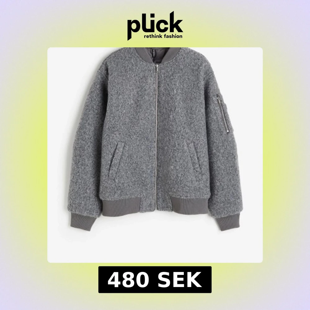 Grå Bomberjacka Hm | Jackor