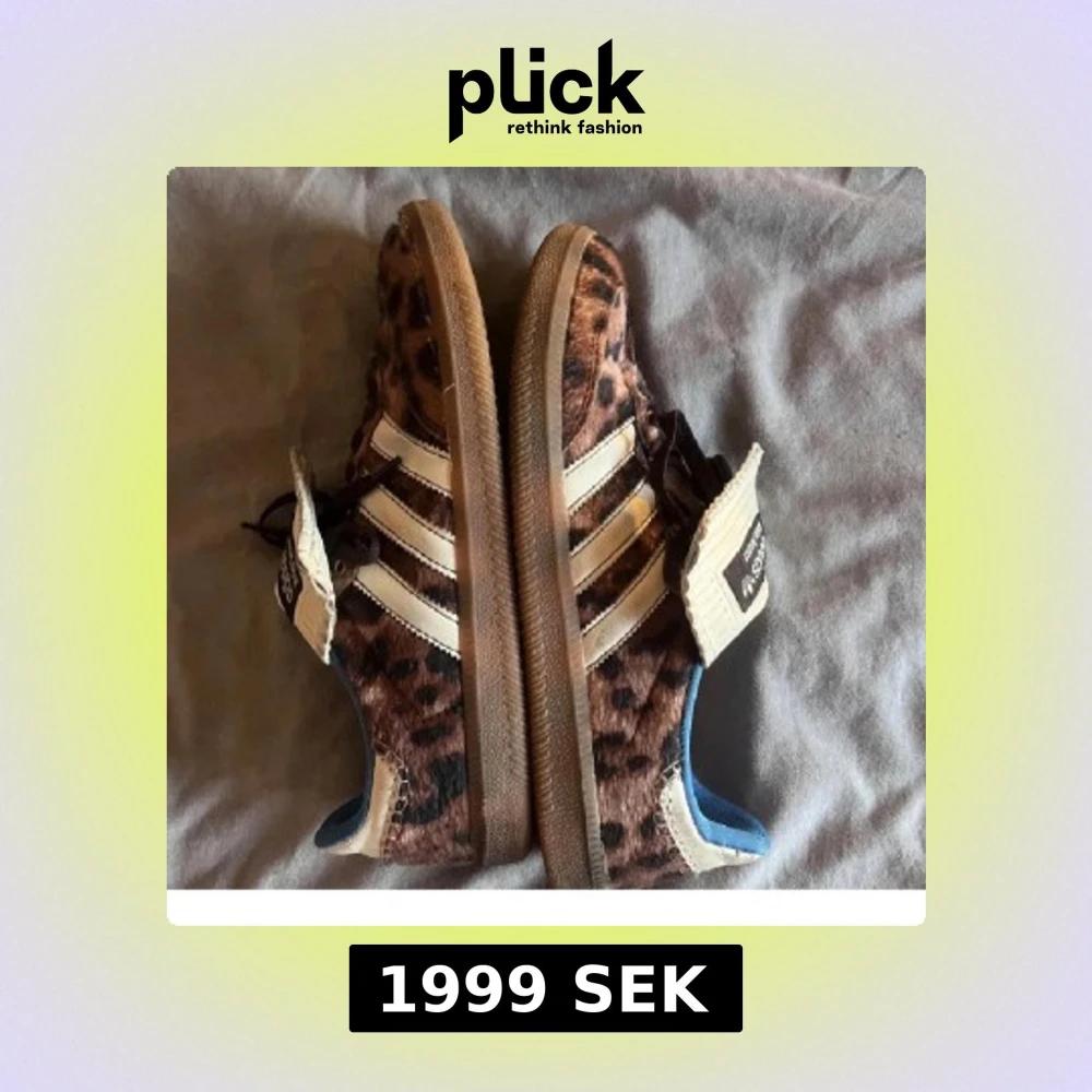 Bruna Adidas Wales Bonner Leopard Sneakers