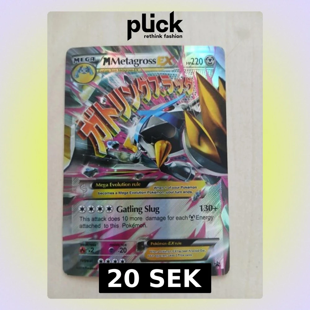 Grön Pokémon Kort. 20 Kr | övrigt