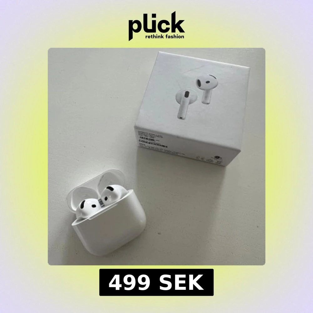 Vit Trådlösa Hörlurar 4 – Originalförpackning