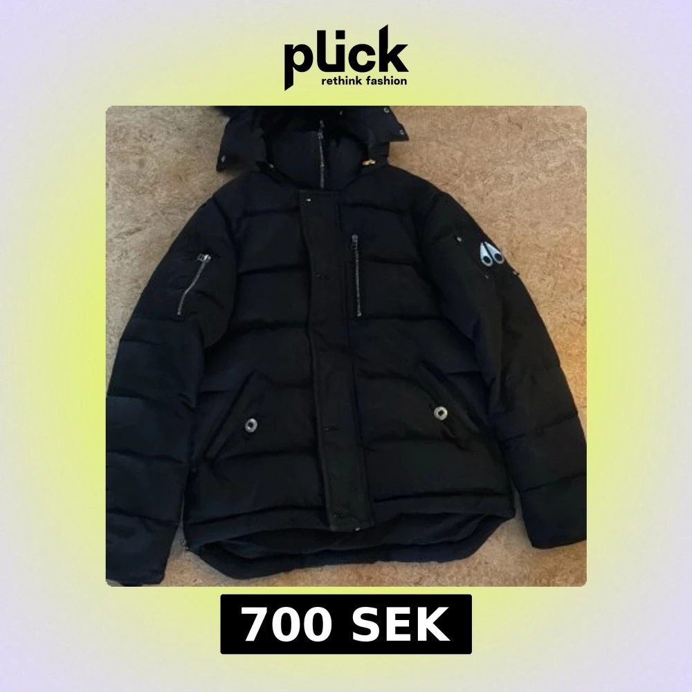 Svart Moose Knuckles Jacka | Jackor
