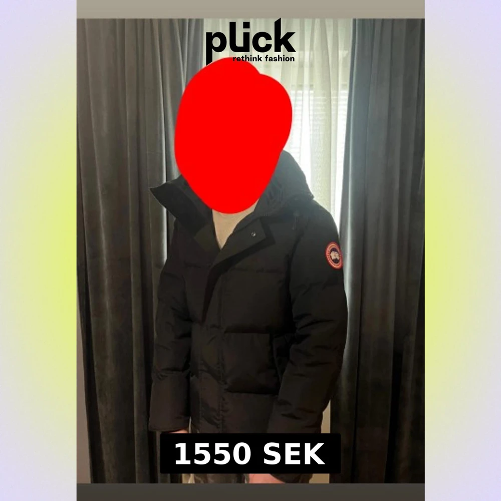 Svart Canada Goose Vinter Jacka!
