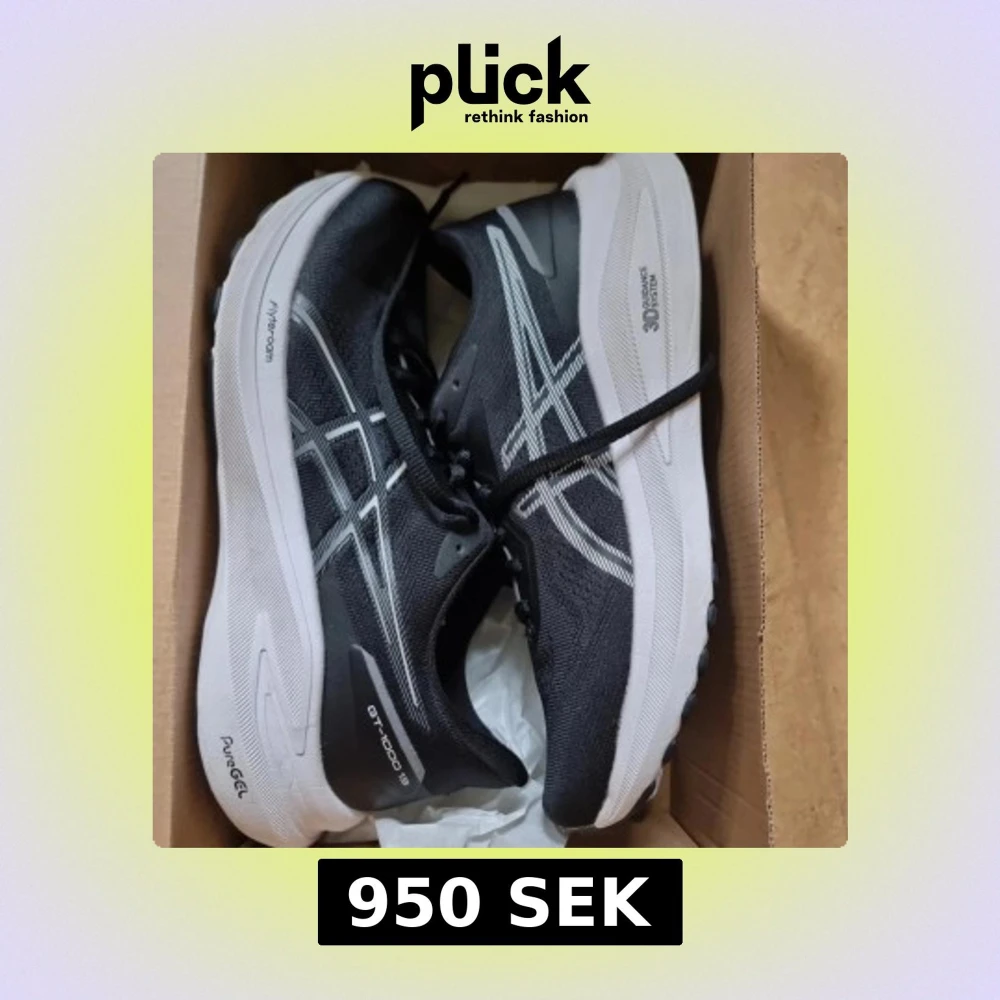 Svarta Asics Gt 1000 13 Löparskor