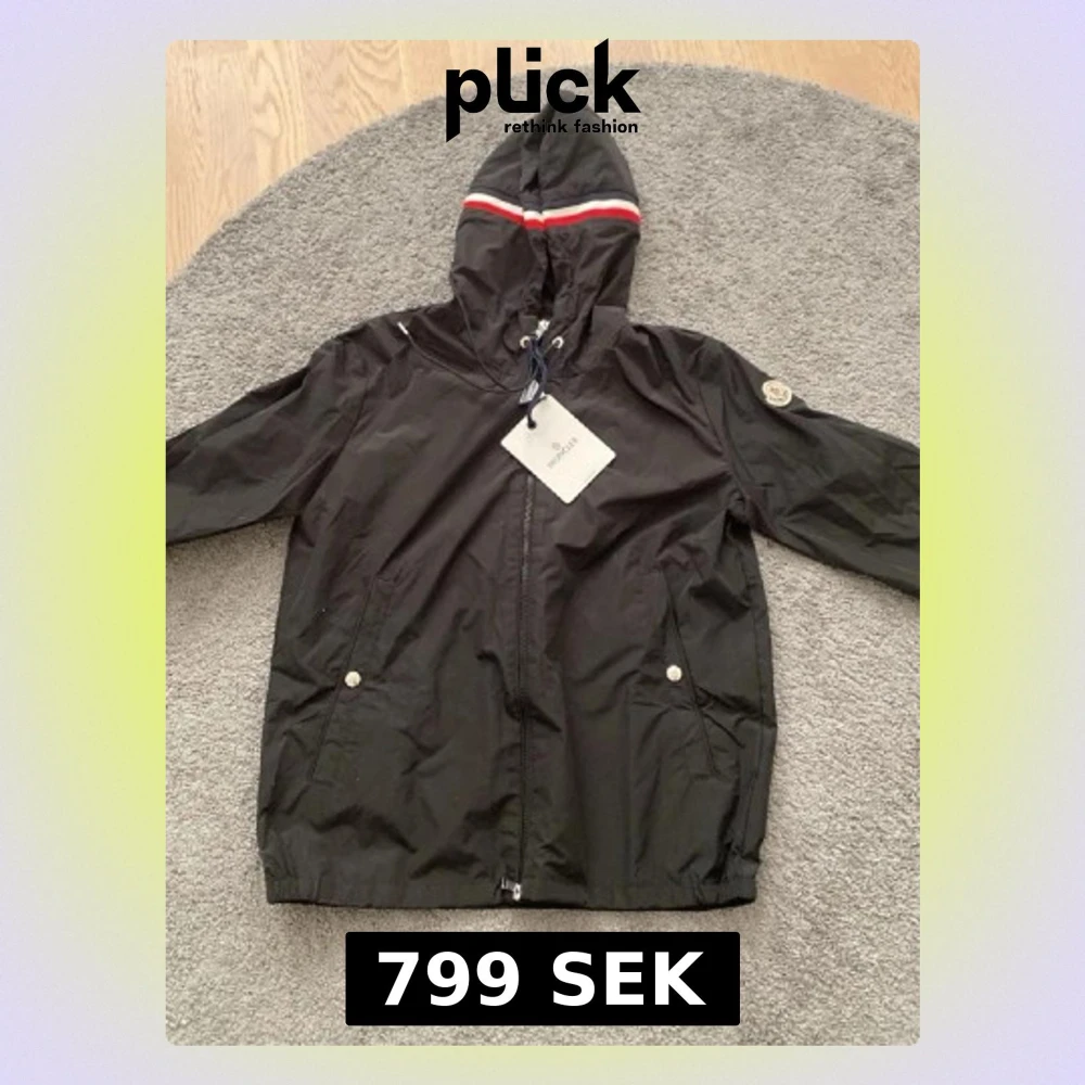 Svart Vindjacka Från Moncler | Jackor