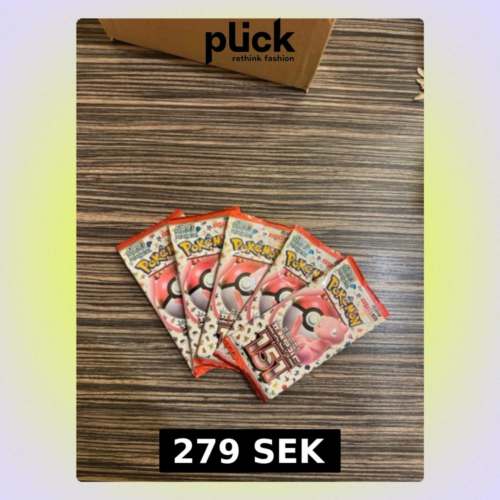 Pokémon 151 Booster Packs (5 Koreanska Booster Packs).