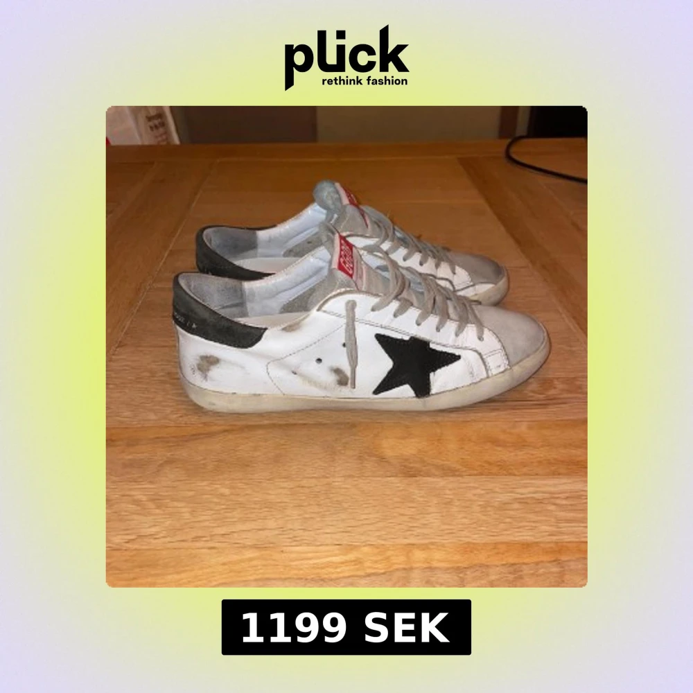 Golden Goose Superstar Sneakers Vit/Svart