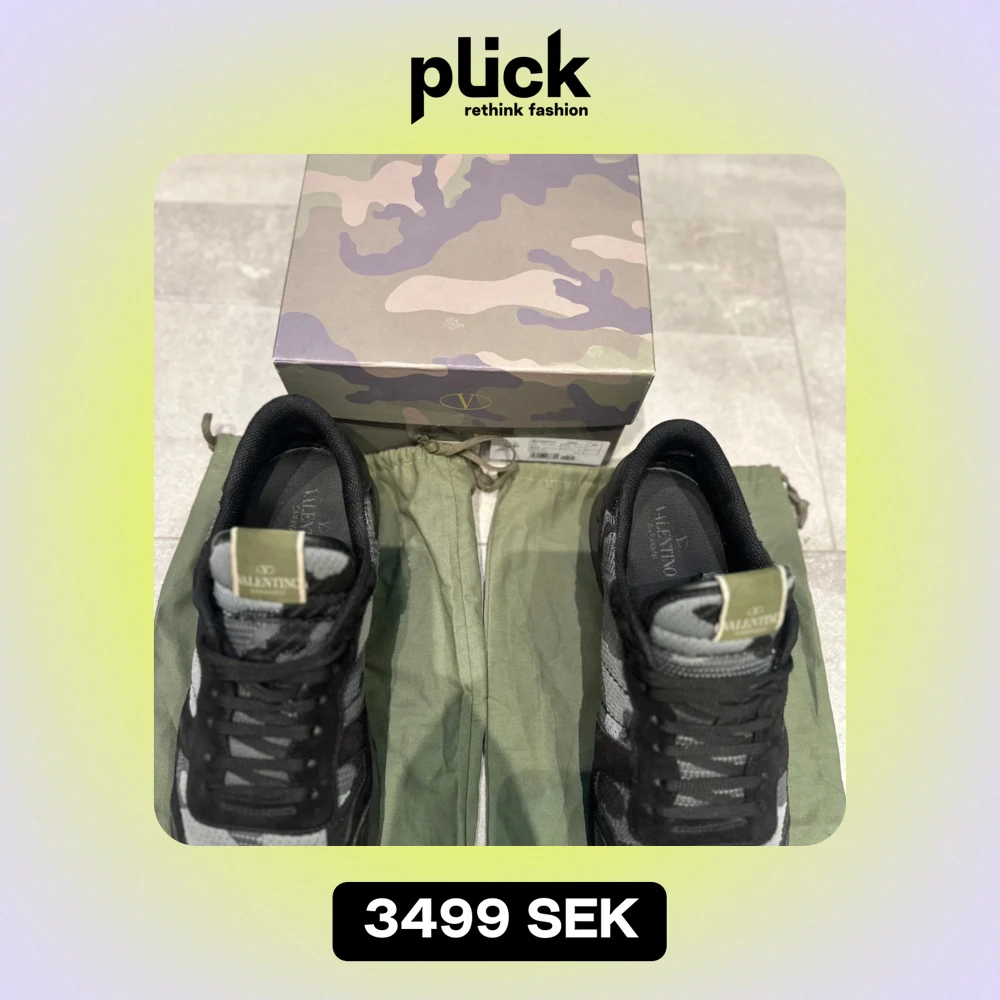 Svarta Valentino Rockrunner I Camouflage