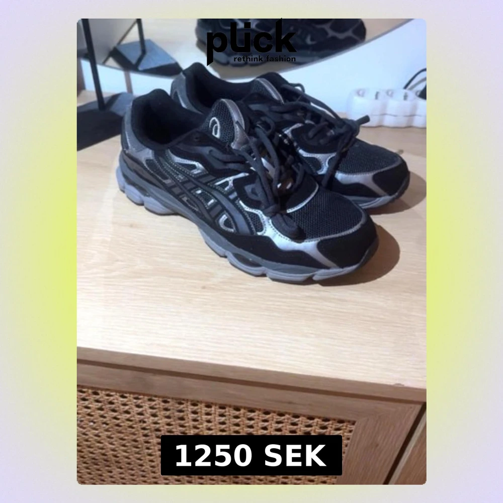 Svarta Asics Sneakers | Skor