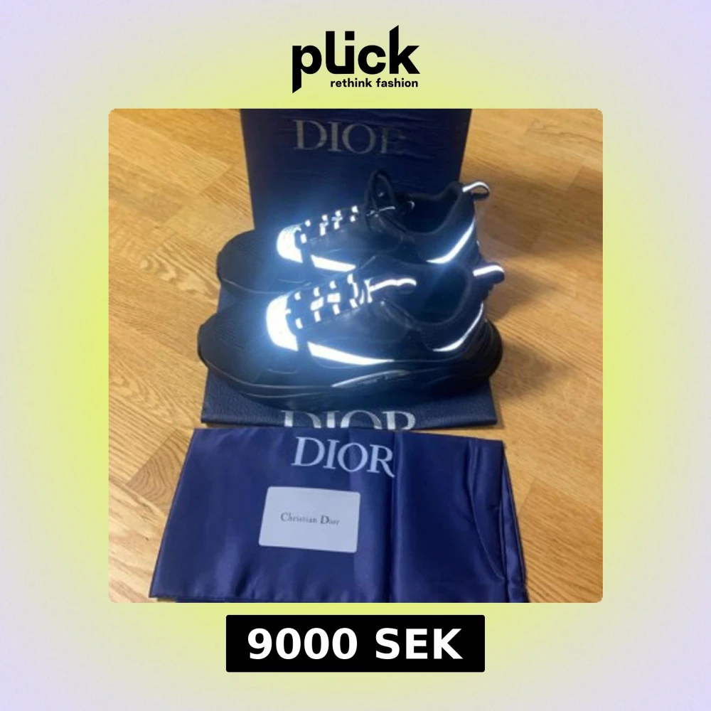 Svarta Sneakers Från Dior | Skor