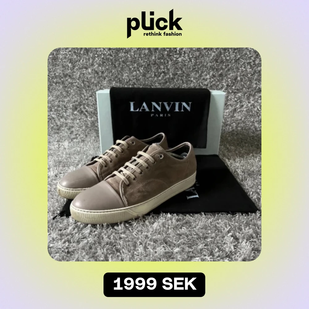 Beigea Lanvin Skor | Skor