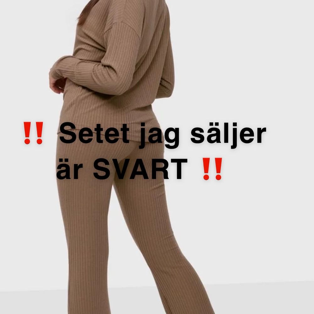 Svart Mjukis set - Övrigt | Plick Second Hand