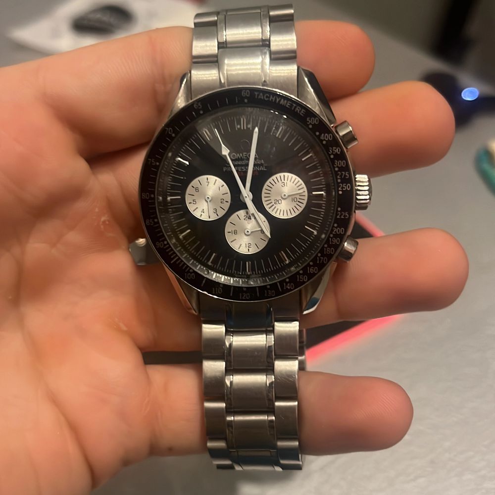 Silver Omega klocka 1:1 - | Plick Second Hand