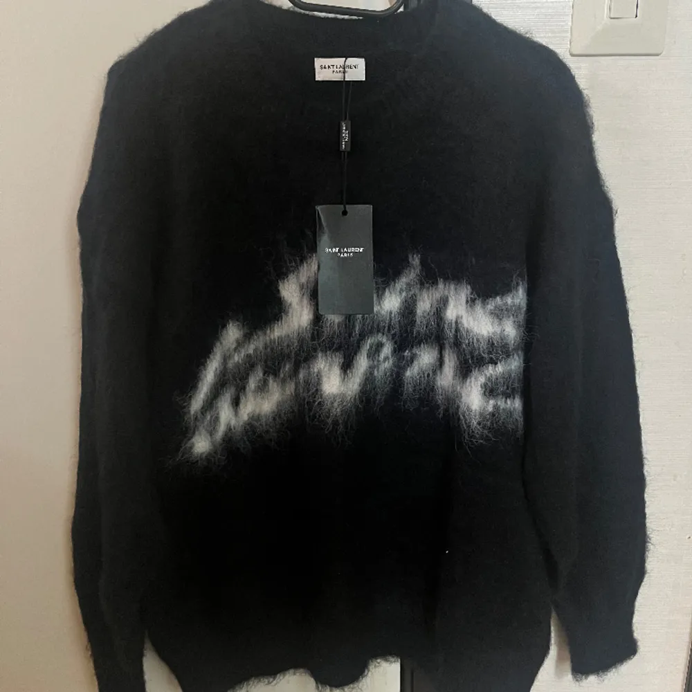 Svart Saint Laurent | Tröjor & Koftor
