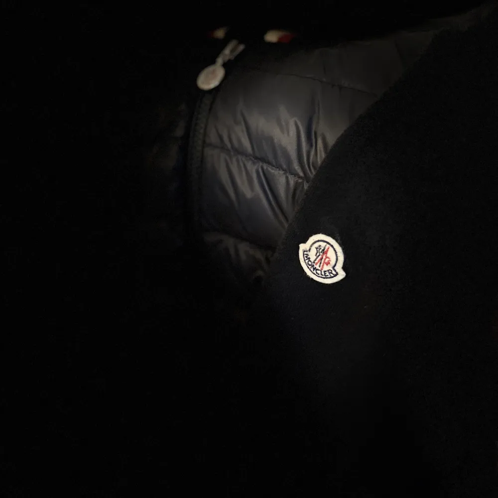 Marinblå Monclear Cardigan | Moncler