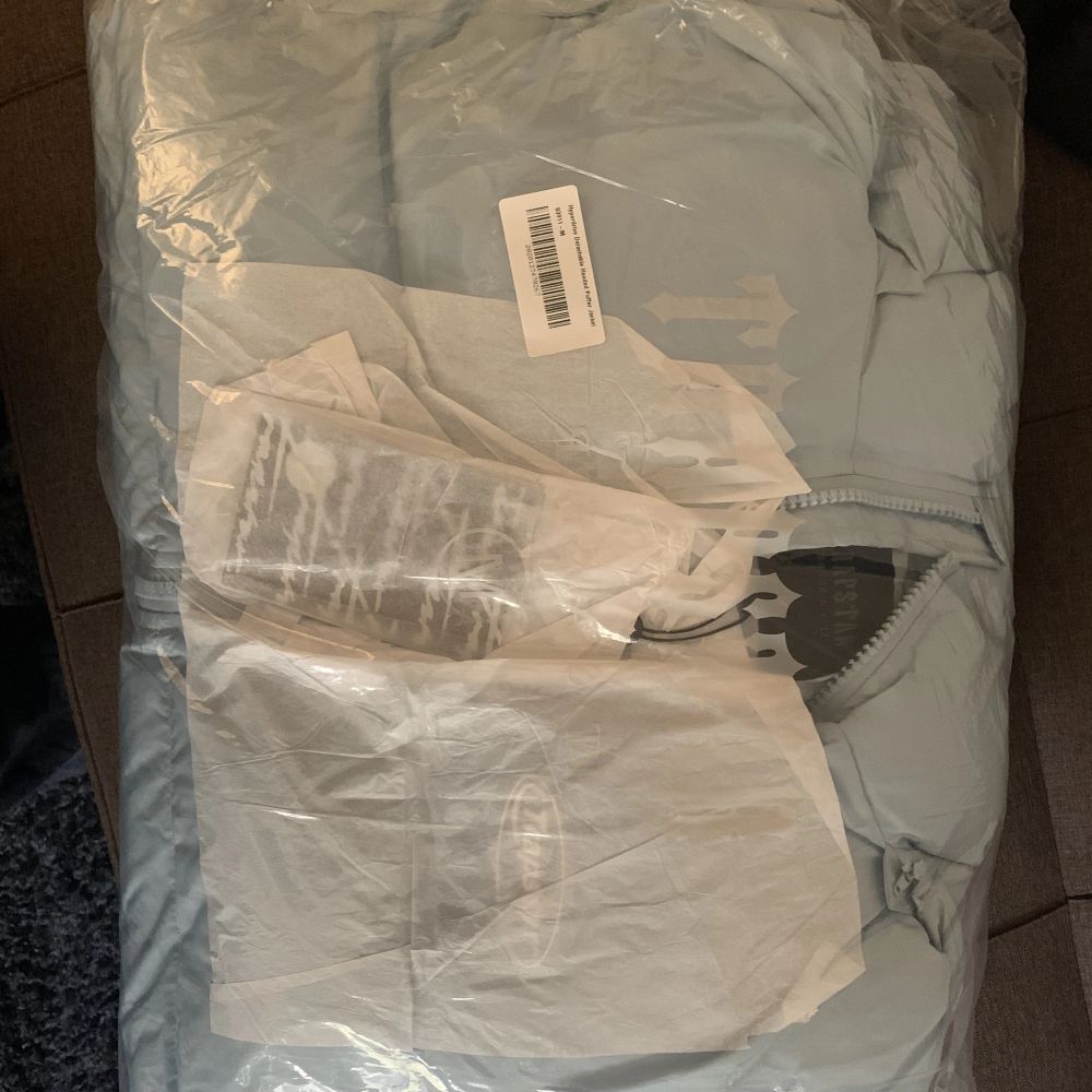 Blå Trapstar Hyperdrive Ice Blue Puffer Jacka | Plick