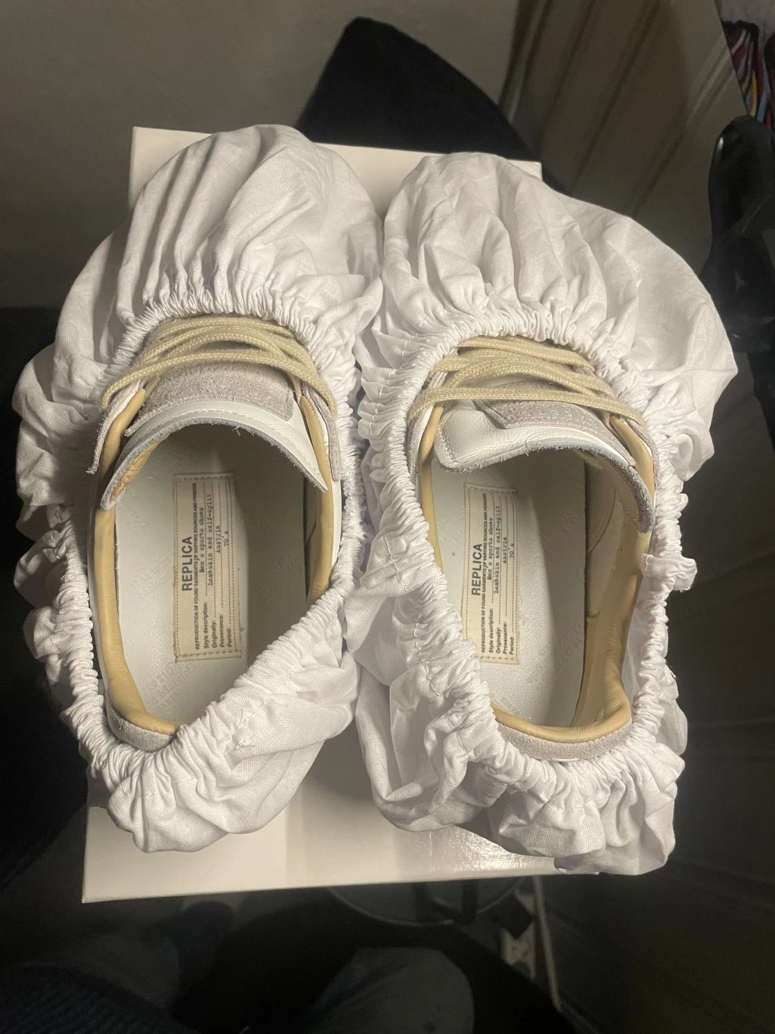 Maison Margiela Gats Sneakers Vit/Beige