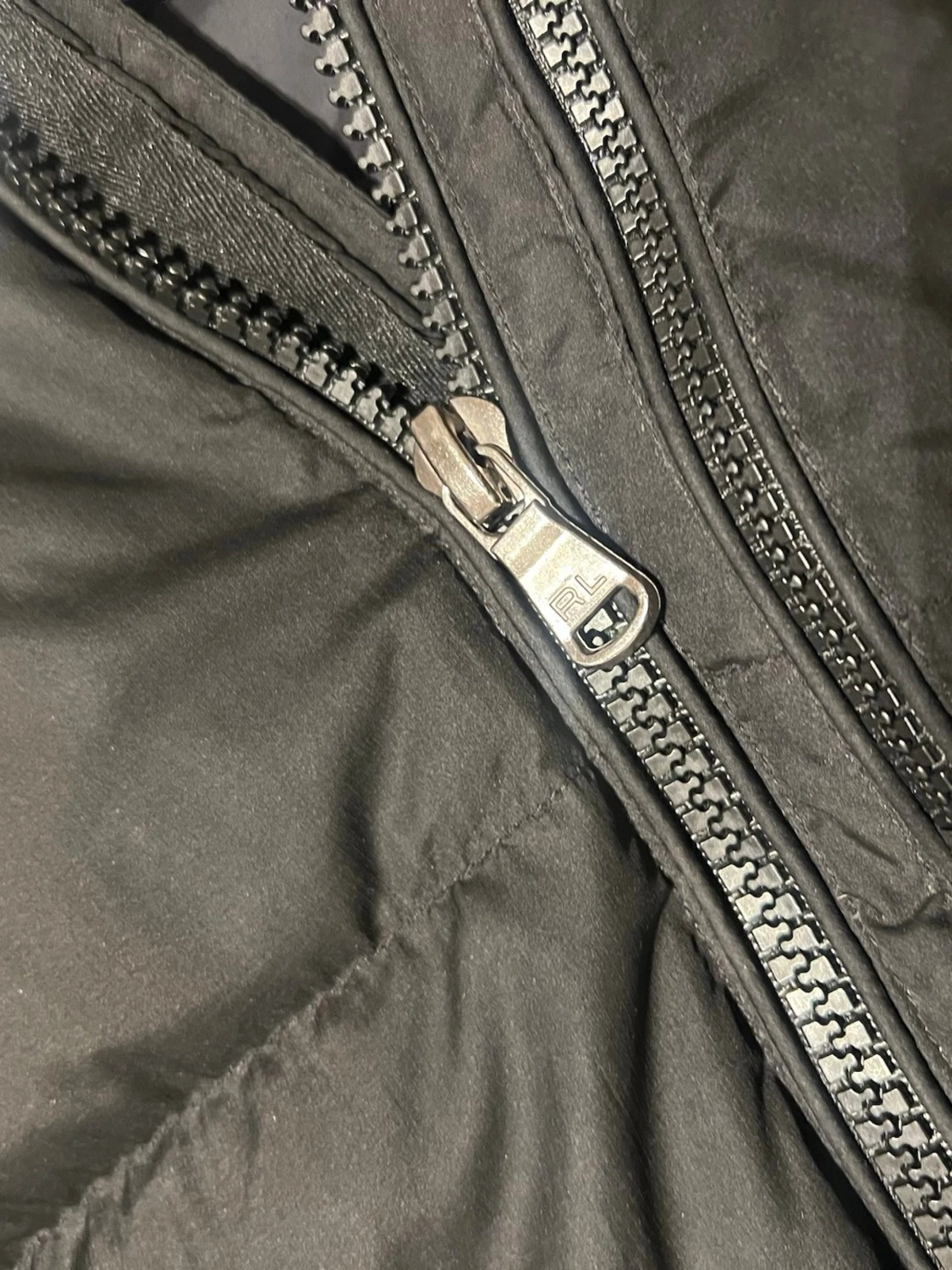 Polo Ralph Lauren Puffer Jacka Vinter Herr M Svart Dun