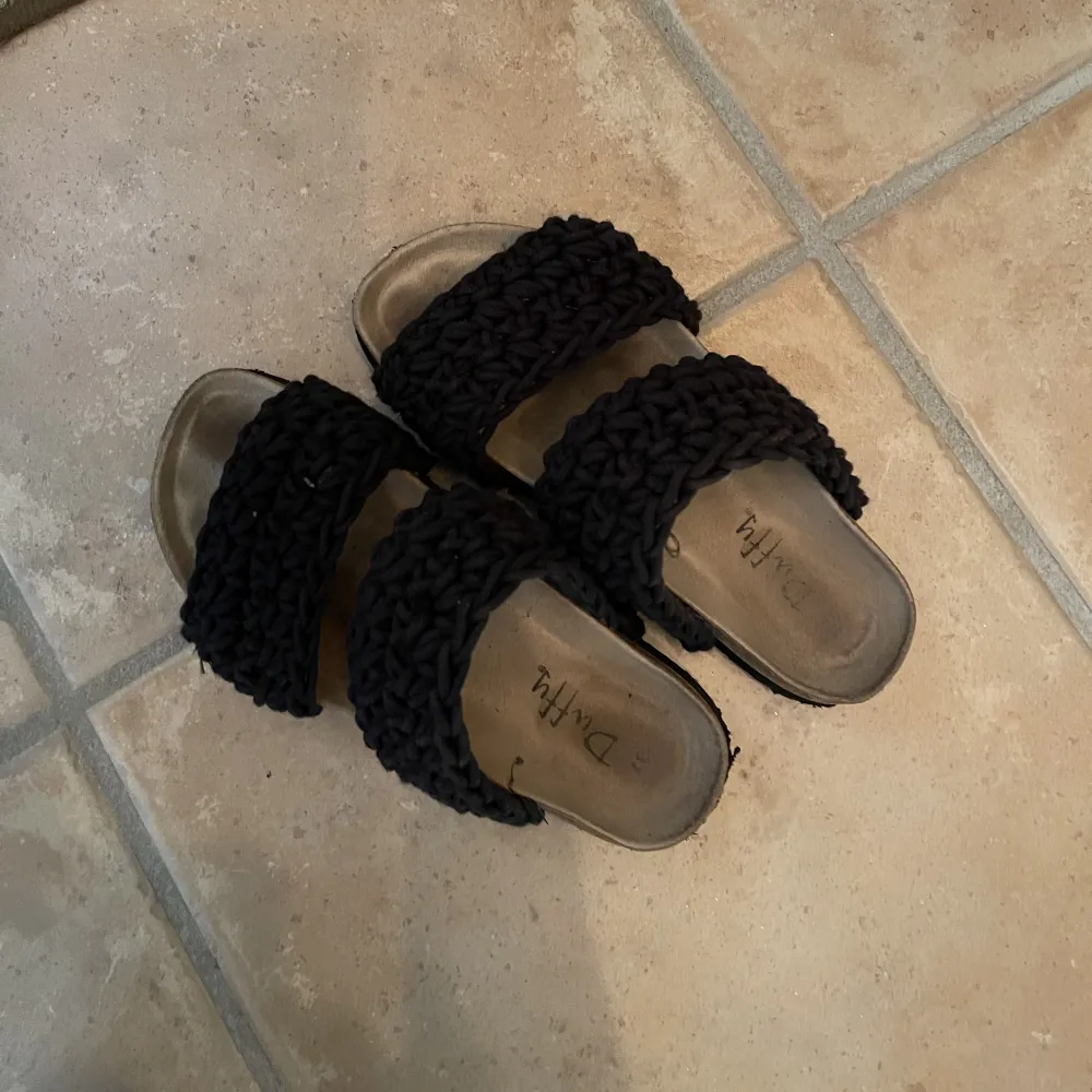 Svarta Duffy Tofflor | Skor