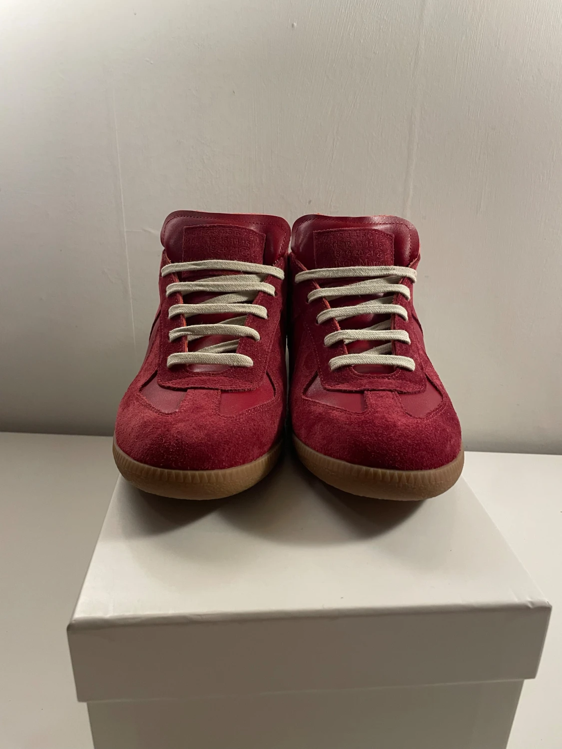 Röda Maison Margiela Gats Red | Skor