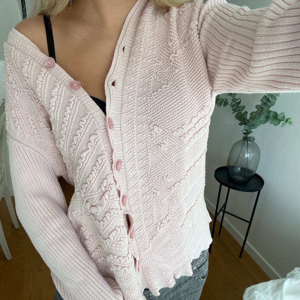 Rosa Rosa kofta - Tröjor & Koftor | Plick Second Hand