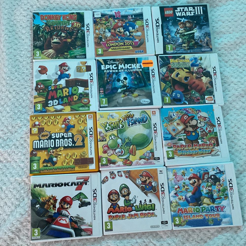 Vit Nintendo 3DS spel - Nintendo | Plick Second Hand