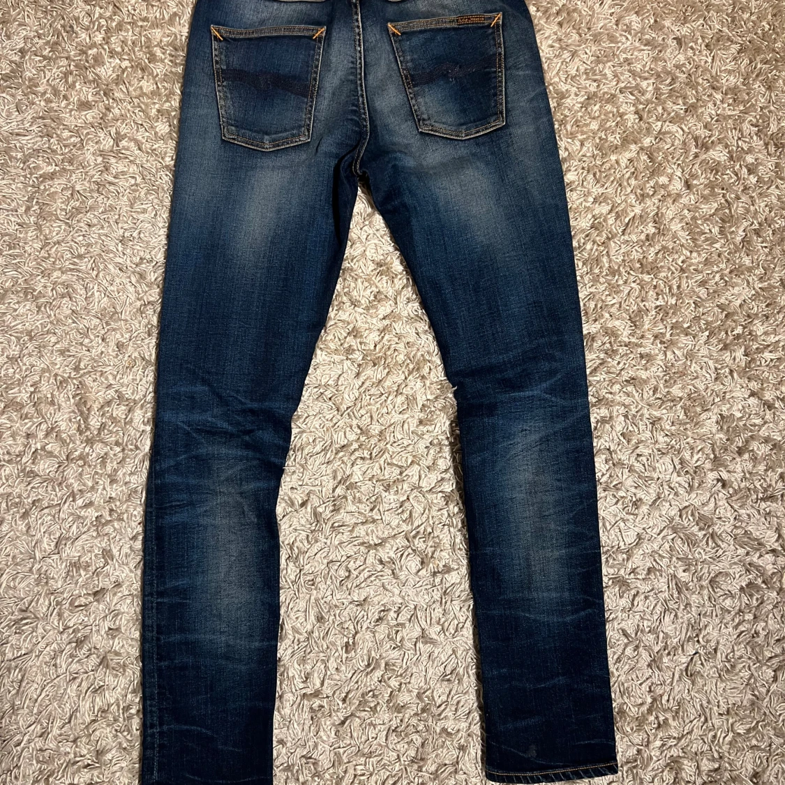 Nudie Jeans Lean Dean Herr Jeans Slim Fit W30 Blå