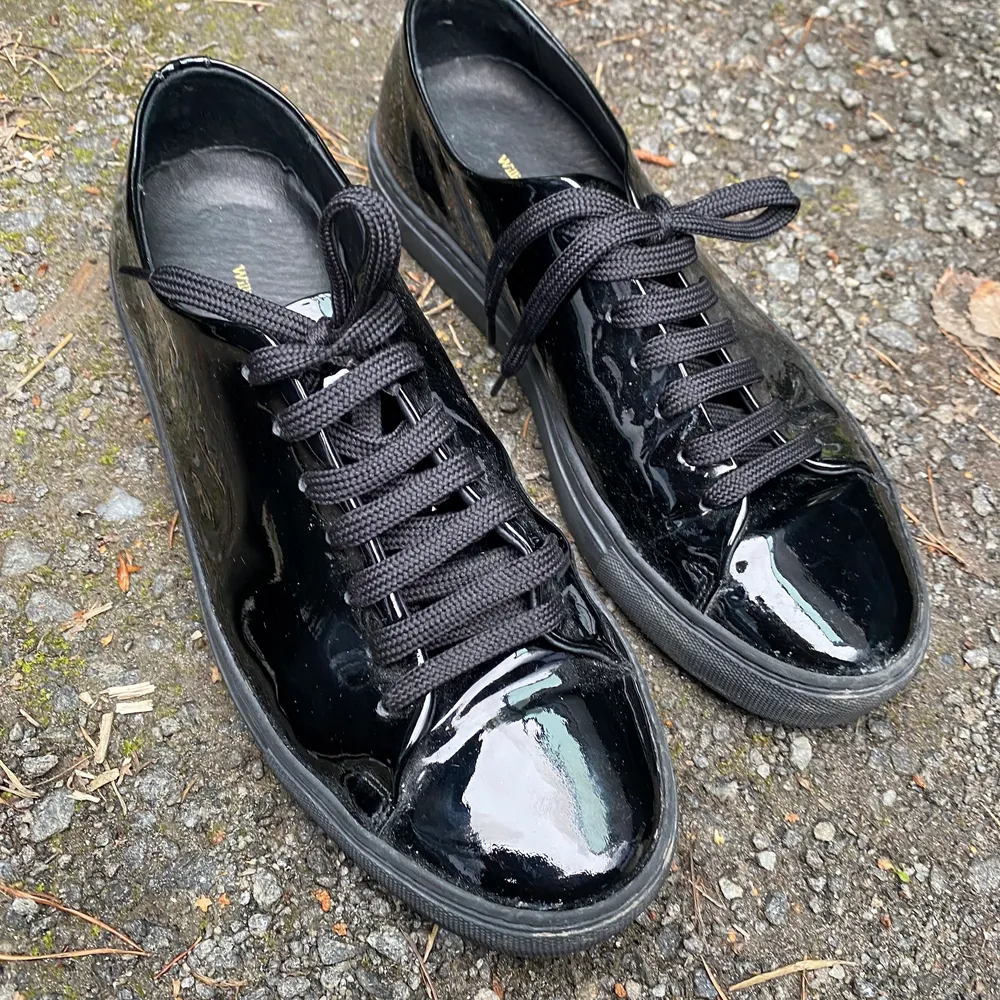 Svarta William Strouch Lackskor Herr