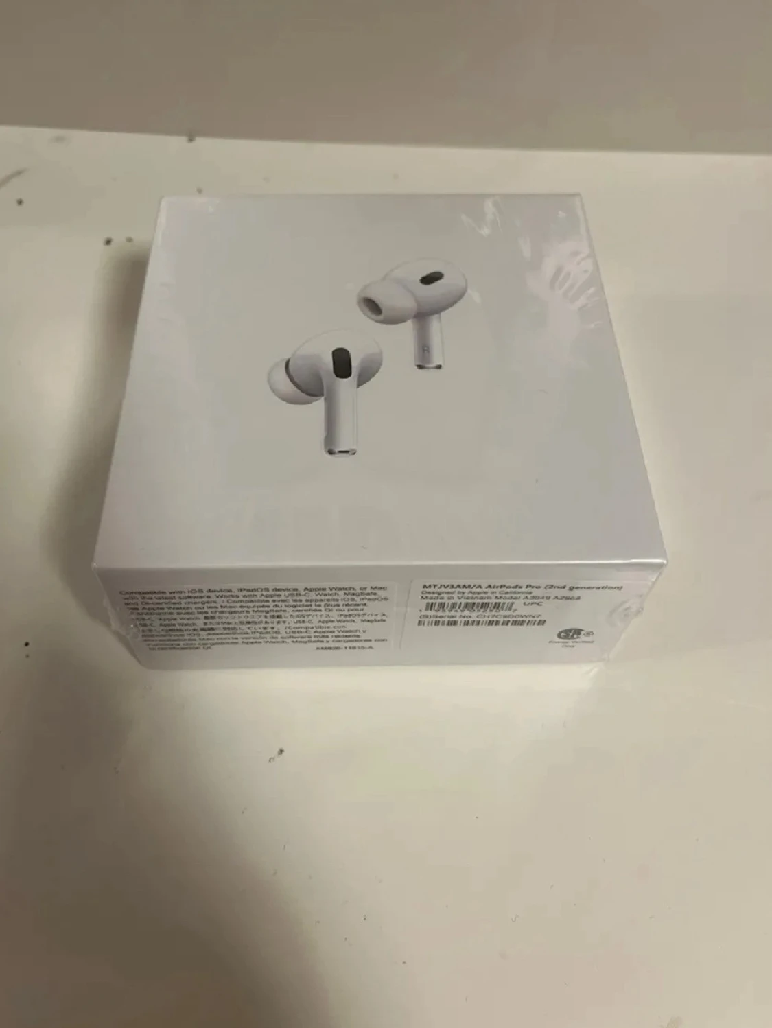 Vit Air Pods Pro (2nd Generation) Med Mag Safe Laddningsetui (Usb C)