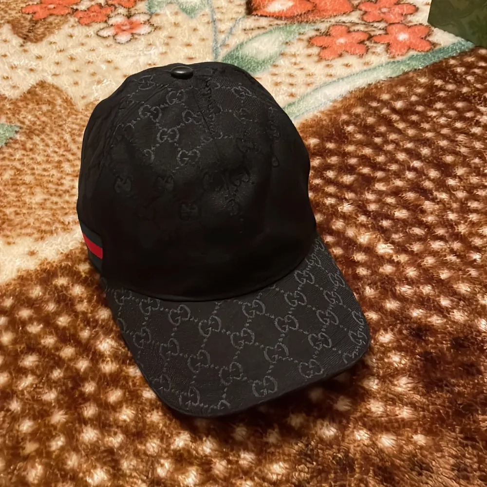 Svart Gucci Keps | Accessoarer
