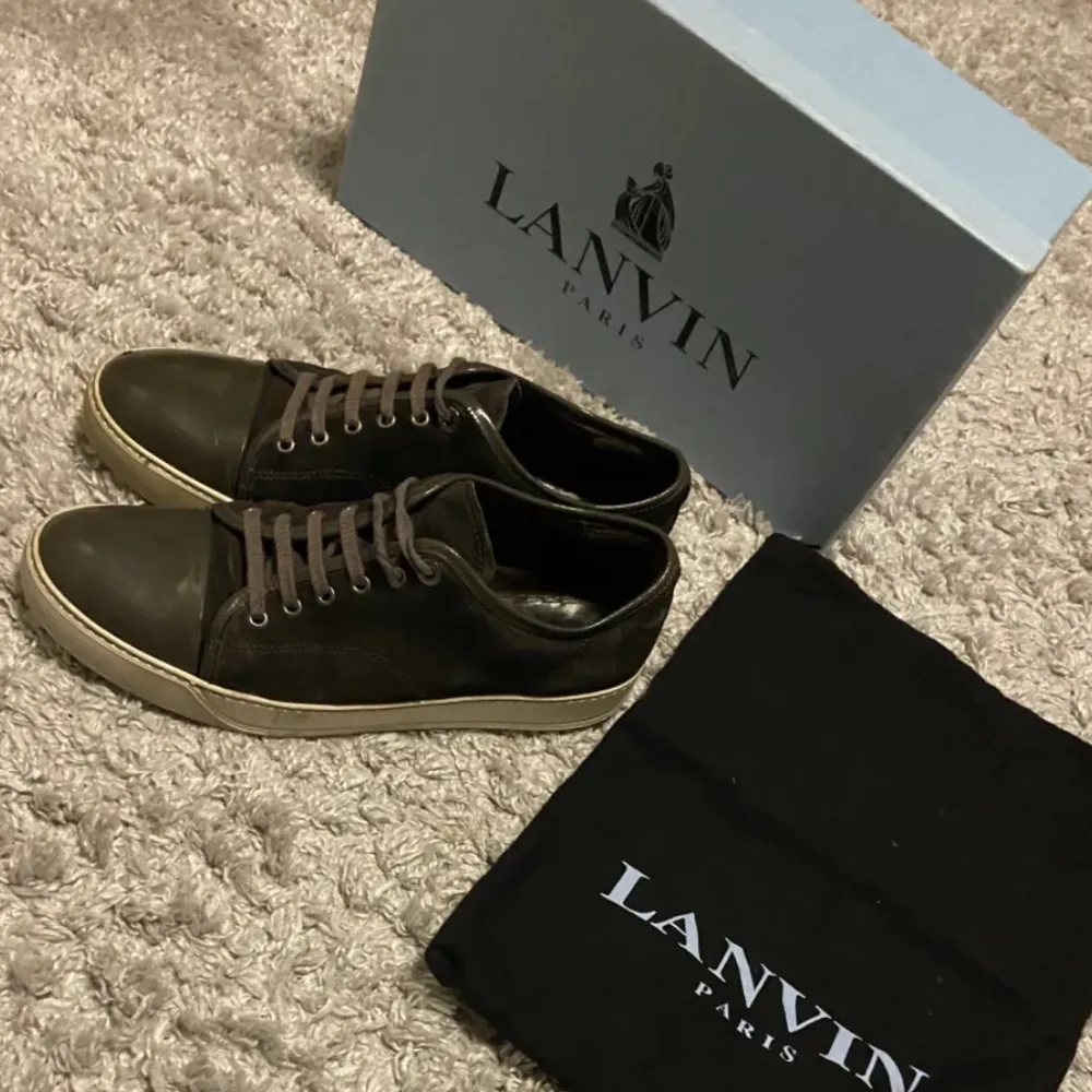 Olivfärgade Lanvins Skor | Skor