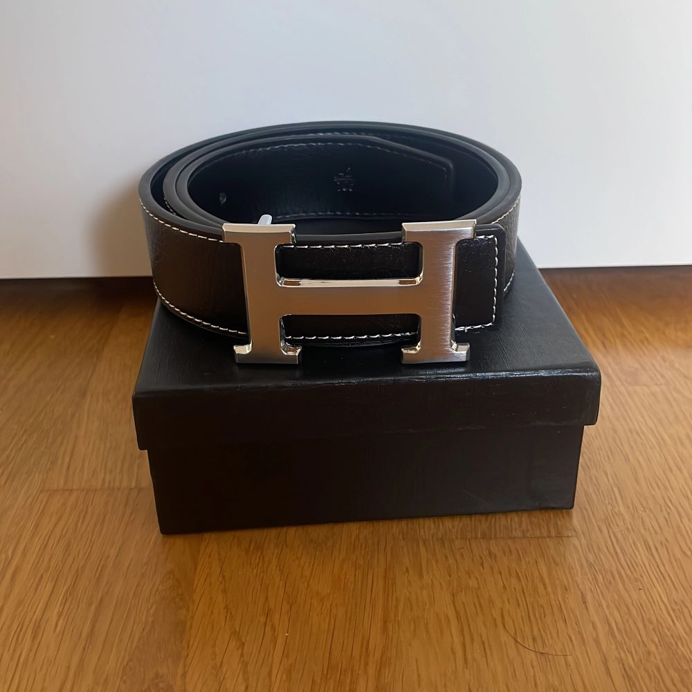 Svart Hermes bälte - Hermes | Plick Second Hand