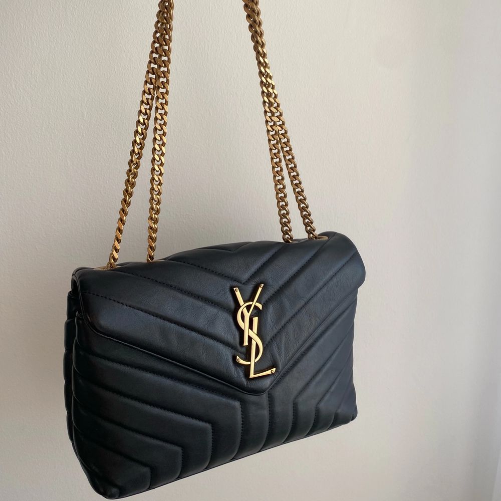 Svart Ysl väska - Yves Saint Laurent | Plick Second Hand