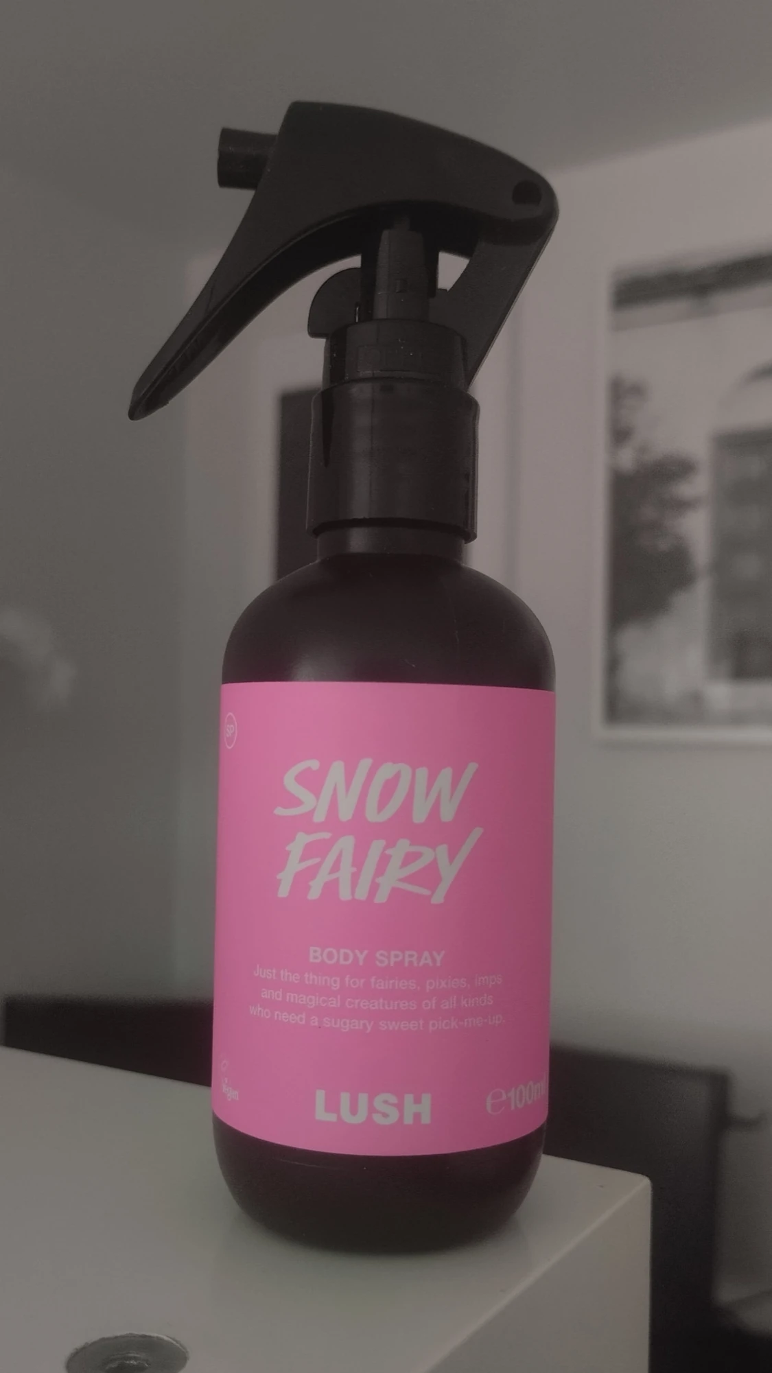 Rosa Lush Snow Fairy Body Spray Perfume Parfym Body Mist Winter 100ml
