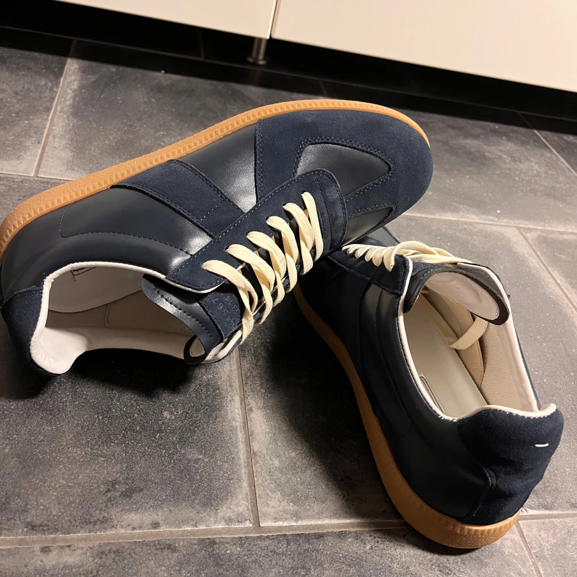 Marinblåa Maison Margiela Ga Ts