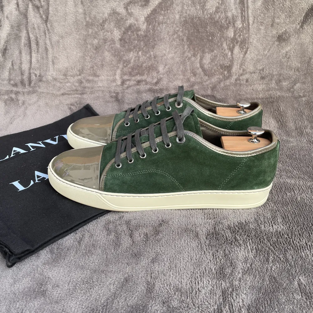 Gröna Lanvin 46 Toe Cap | Skor