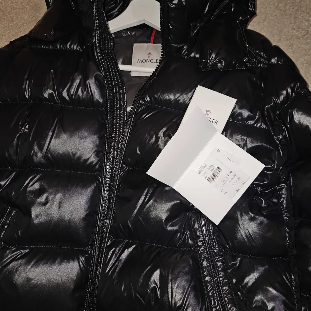 Svart Monclear Jacka Dam | Moncler