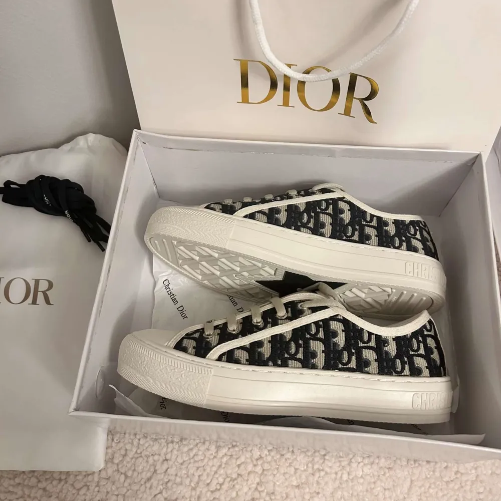Svarta Dior Sneakers | Skor