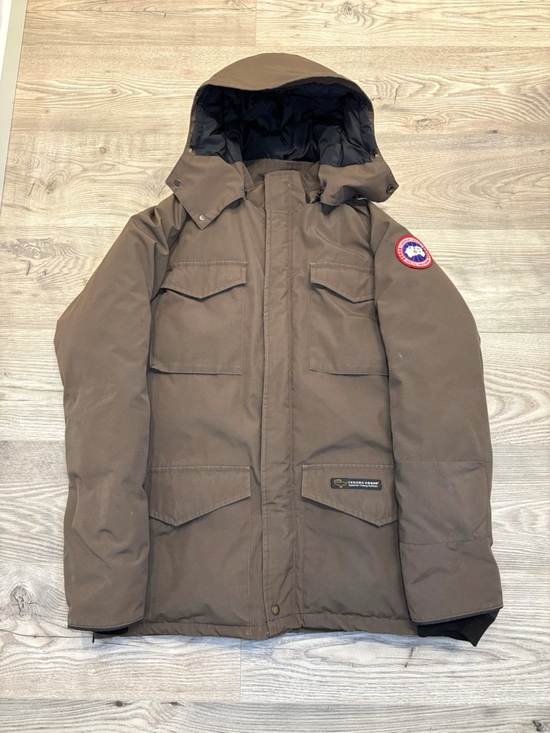 Brun Canada Goose Jacka | Jackor
