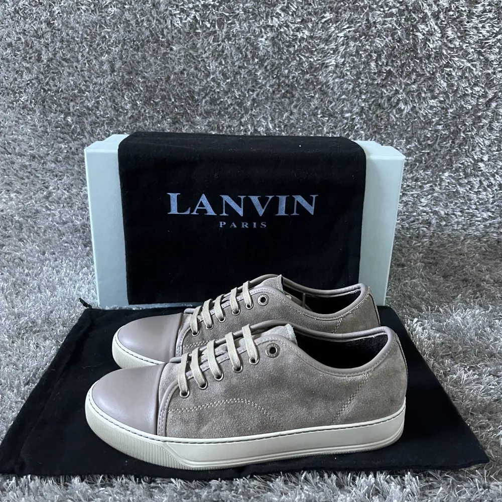 Beigea Lanvin Skor | Skor