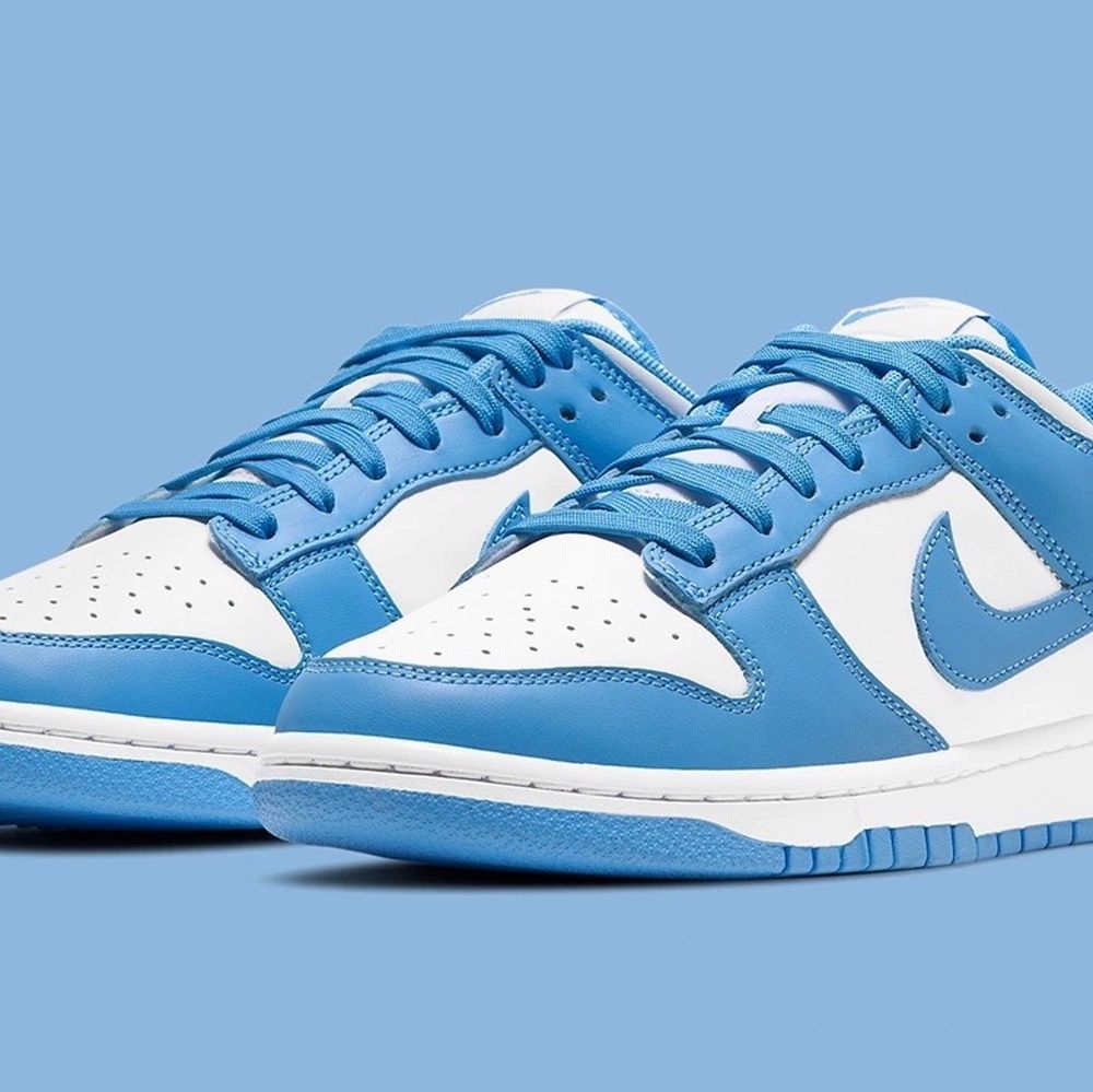 Blå Nike Dunk low UNC - Skor | Plick Second Hand