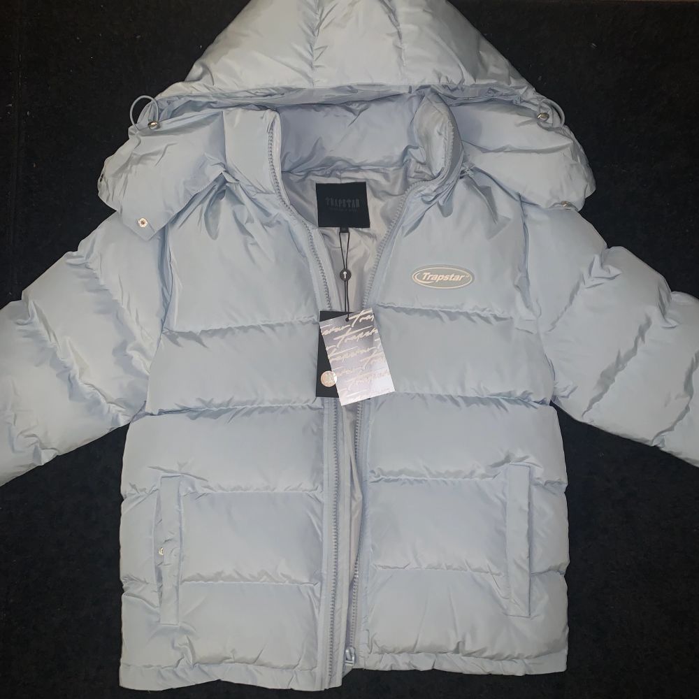 Blå Trapstar Hyperdrive Ice Blue Puffer Jacka | Plick