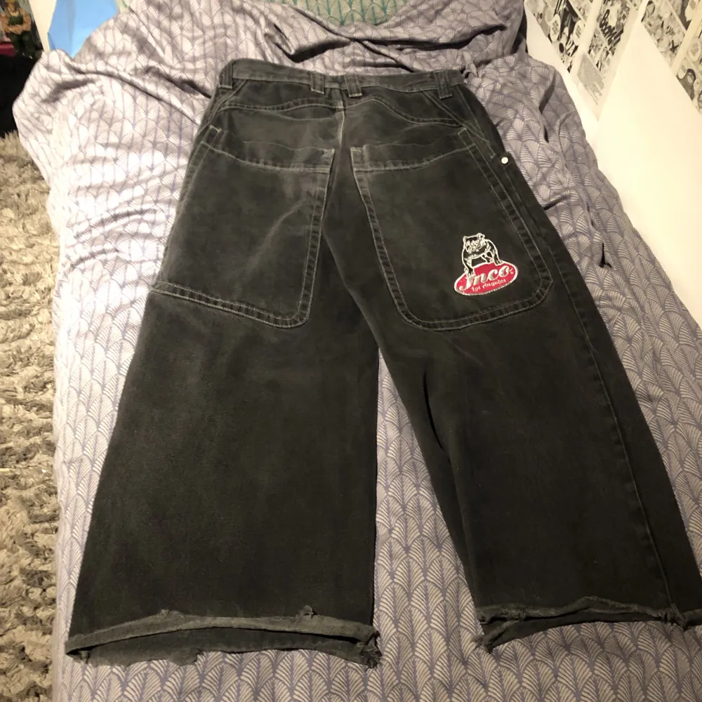 Svarta Baggy Jnco Big Rig Vintage