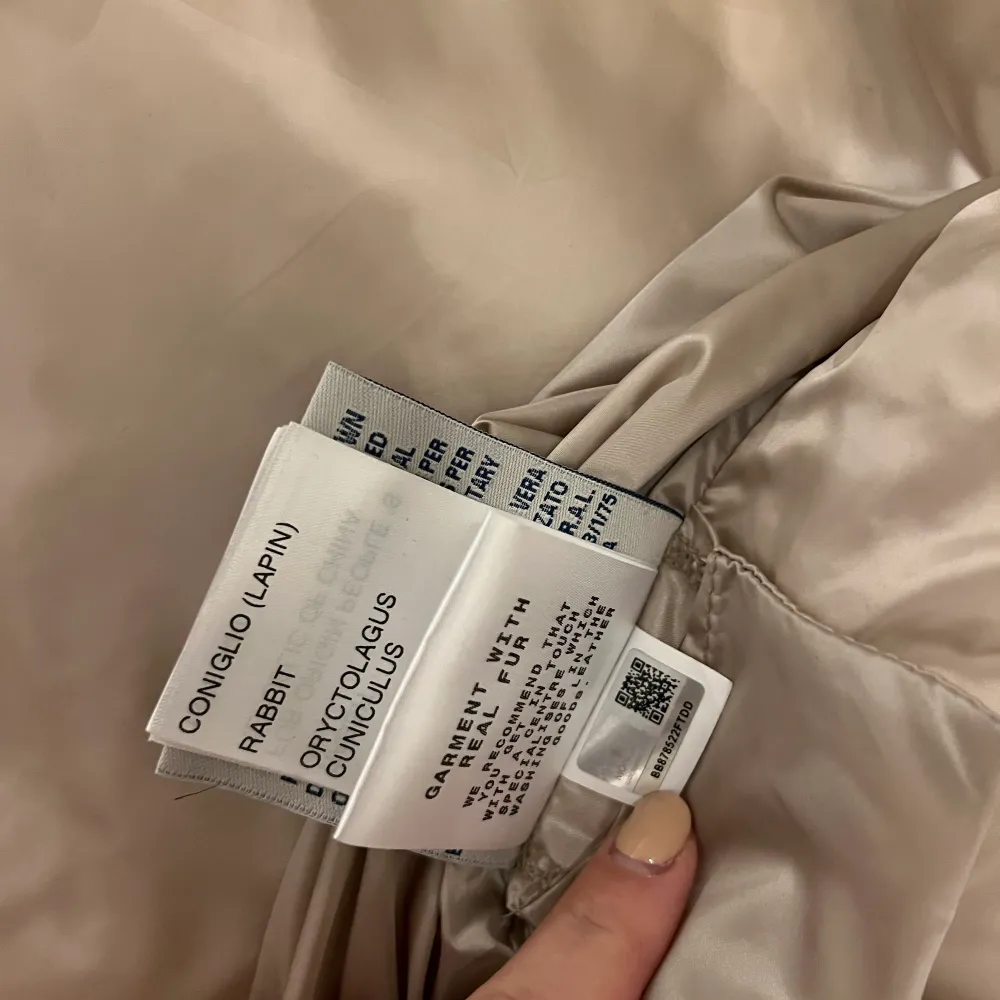 Beige Moncler Dunjacka | Jackor