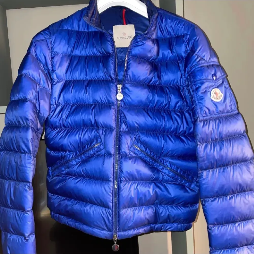 Blå Moncler Jacka | Jackor
